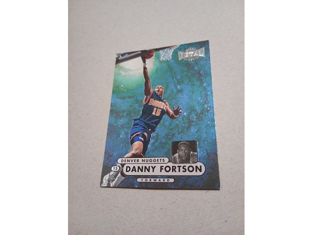 Kartica nba skybox metal universe 1997/98 danny fortson