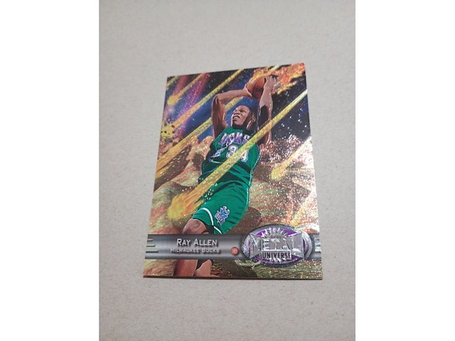 Kartica nba skybox metal universe 1997/98 ray allen 104