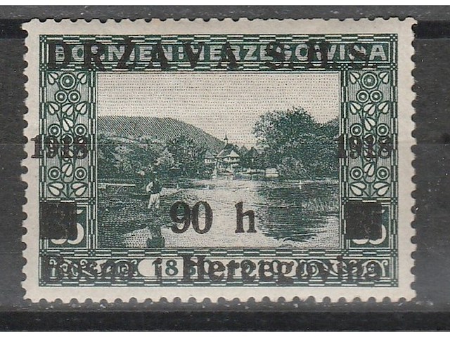 SHS Bosna i Hercegovina - 1918 - 90 Heller