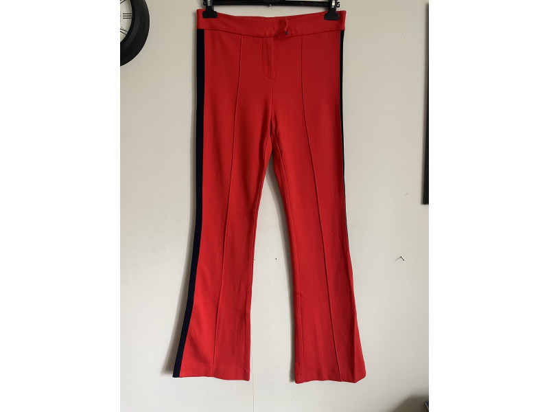YAYA women zvonaste helanka pantalone Crvene