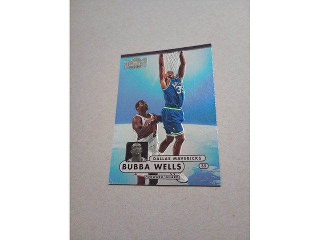 Kartica nba skybox metal universe 1997/98 bubba wells