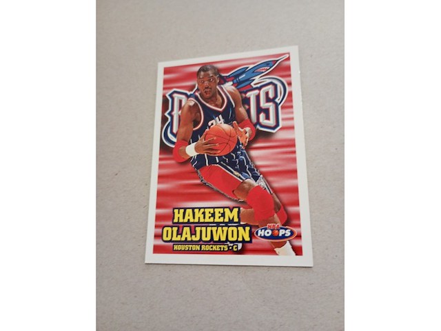Kartica nba hoops 1997 hakeem olajuwon br.62