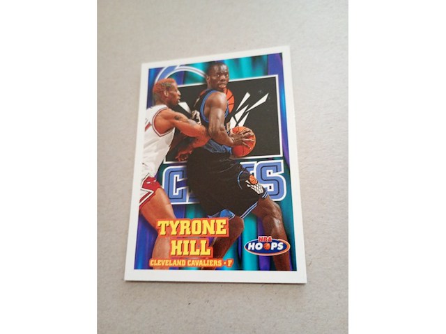 Kartica nba hoops 1997 tyrone hill br.33