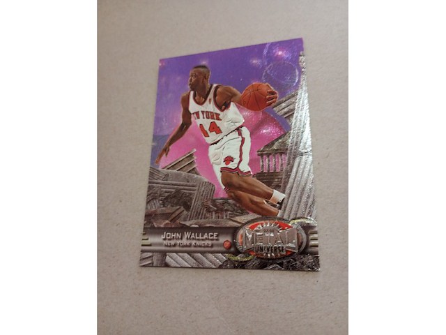Kartica nba skybox metal universe 1997/98 john wallace