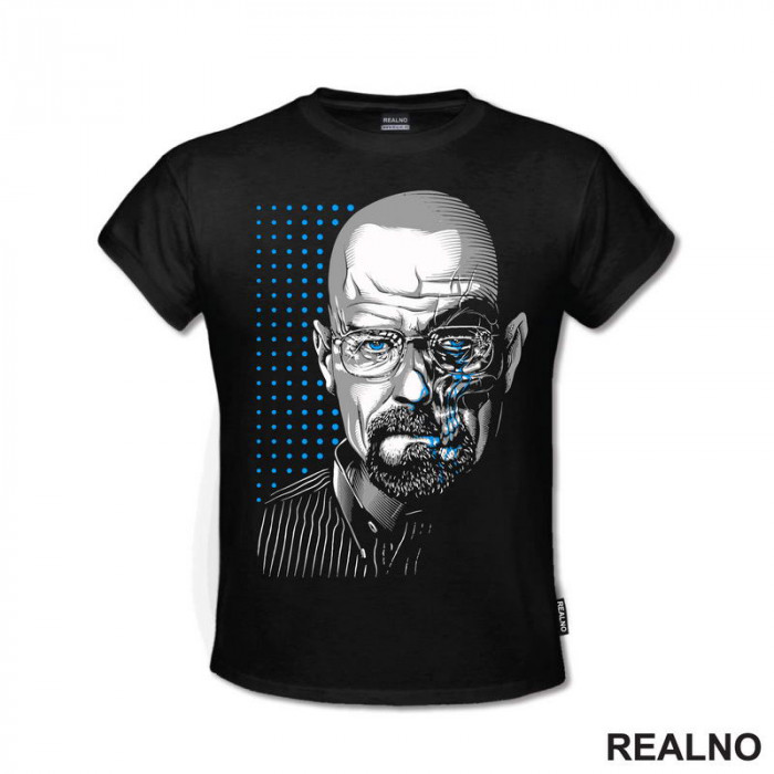 HEISENBERG GREY AND BLUE - BREAKING BAD - MAJICA