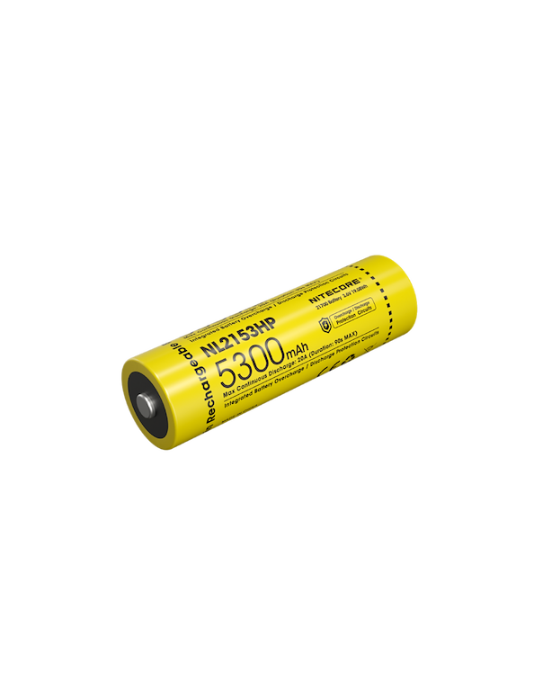 NITECORE NL2153HP 5300mAh RECHARGEABLE 21700 Battery
