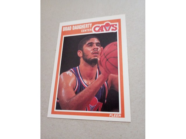 Kartica nba fleer 1989/90 brad daugherty br.25