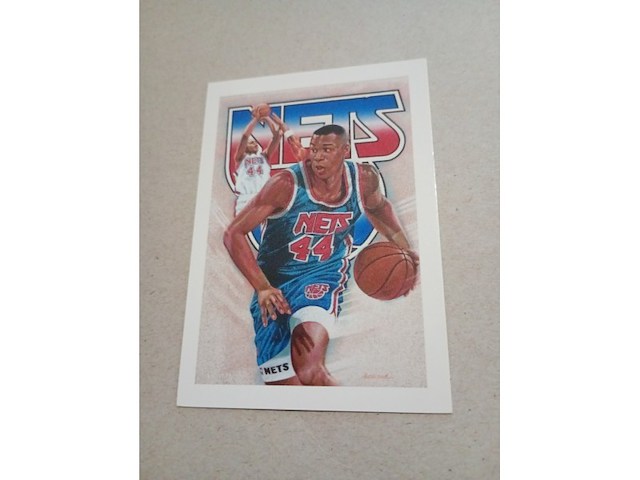 Kartica NBA Hoops 1991/92 derrick coleman br.519