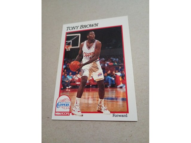Kartica NBA Hoops 1991/92 anthony brown br.376