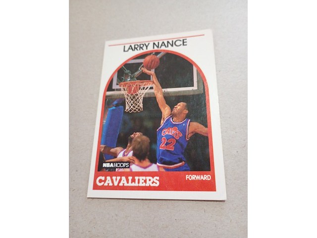 Kartica NBA Hoops 1989/90 larry nance br.25