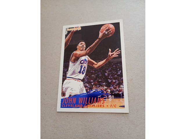 Kartica nba fleer 1994/95 john williams br.46