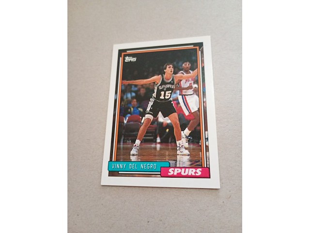 Kartica nba topps 1992/93 ninny del negro br.365