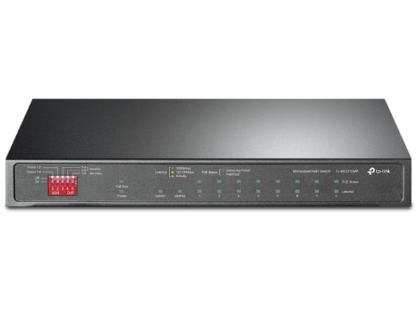 Switch TP-LINK TL-SG1210MP Gigabit 10xRJ45/10/100/1000Mbps/8xPOE+/1xSFP