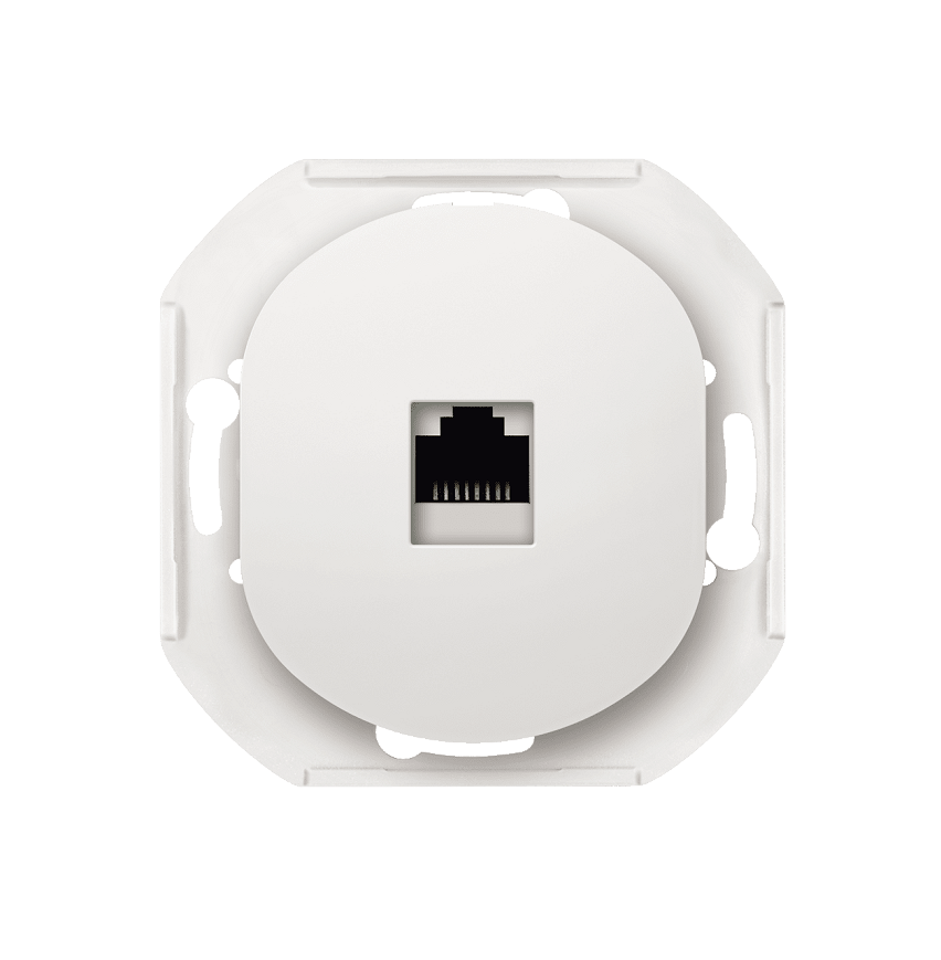E616S.0 Prikljucnica komunikac. bez maske EON 1xRJ45 Cat 6A
