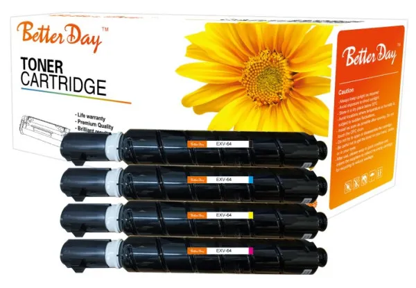 Toner BetterDay C-EXV-64 C zam. kaseta za CANON Cyan 25.5k