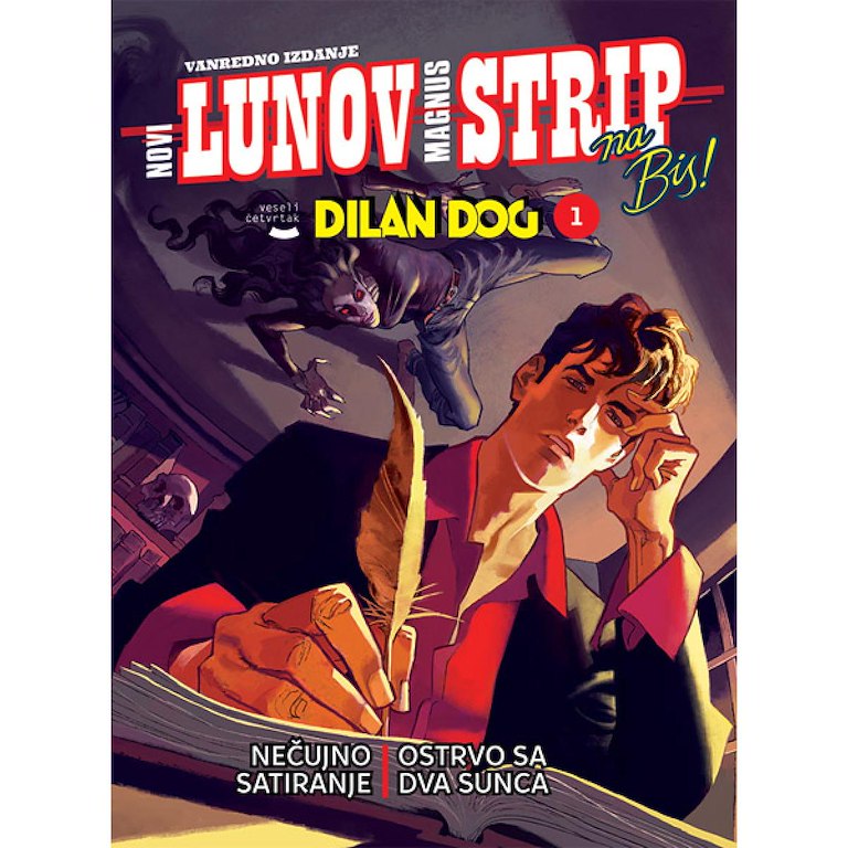 NOVI LUNOV MAGNUS STRIP NA BIS 01 DILAN DOG Nečujno satiranje / Ostrvo sa dva sunca