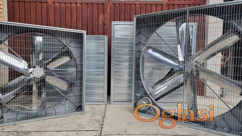 Tunelski aksijalni ventilatori 140x140 i 120x120cm