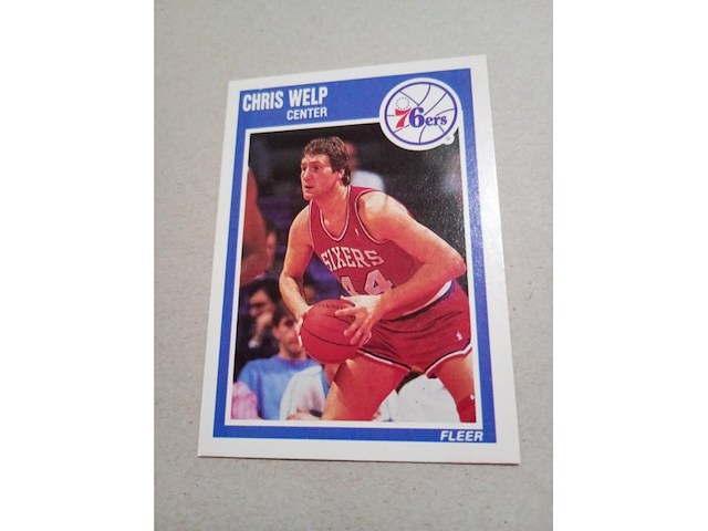 Kartica nba fleer 1989/90 chris welp br.118