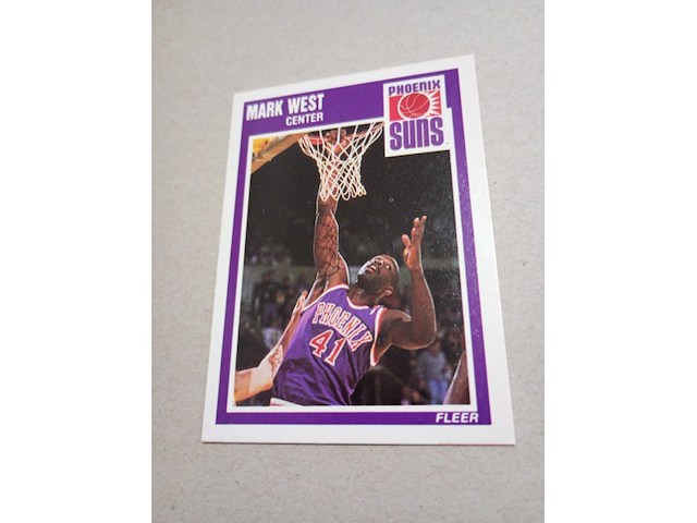 Kartica nba fleer 1989/90 mark west br.125
