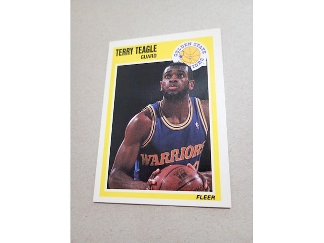 Kartica nba fleer 1989/90 terry teagle br.57