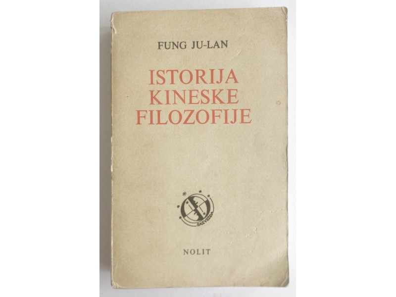 Istorija kineske filozofije - Fung Ju-Lan