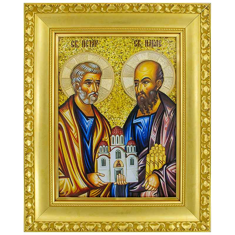 Sveti Petar i Pavle (40x32) cm
