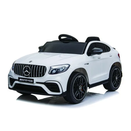 Mercedes GLC 63 - Beli Dečiji automobil na akumulator