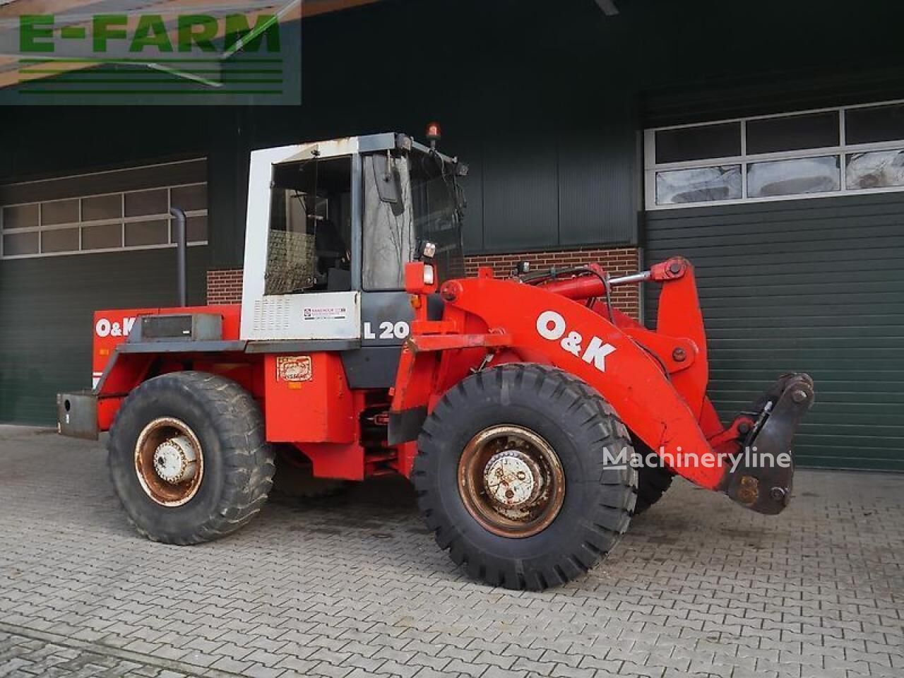 O&K l20 mini bager