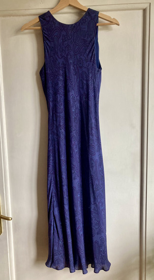 Ralph Lauren midi haljina od svile