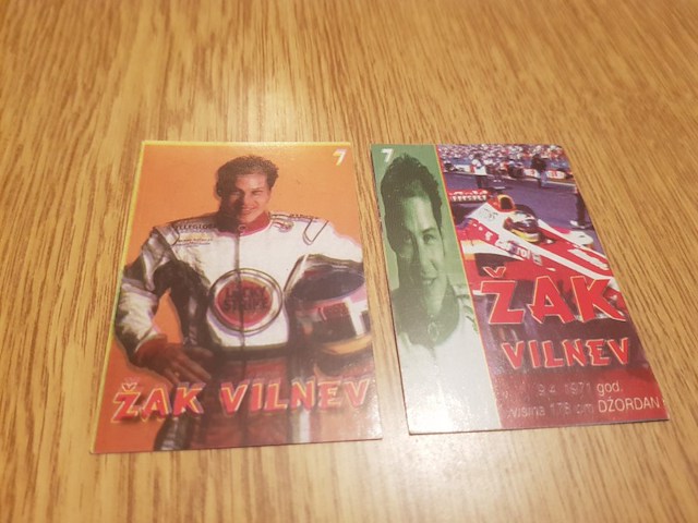 Kartice popularnih - Zak Vilnev (Jacques Villeneuve)