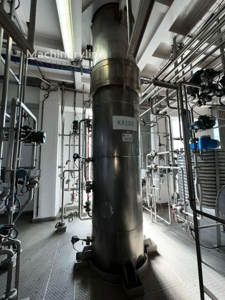 COLUMNA DE DESTILACION industrijski rezervoar
