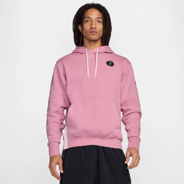 SABRINA FLEECE BASKETBALL HOODIE 'PINK'