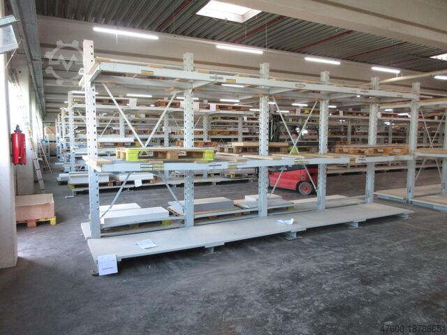Cantilever rack
OHRA - Kragarmregal Langgutregal L 21m 15 Ständer IPB 120 + 60 Kragarme IPE100