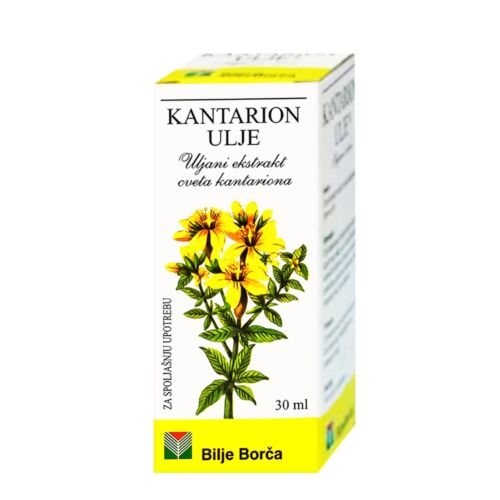 Bilje Borča Kantarion ulje za spoljašnju upotrebu 30ml