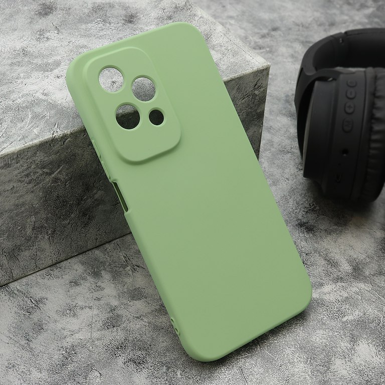 Zastitna maska (futrola) VELVET TOUCH - Huawei Honor 200 Lite mint (MS)