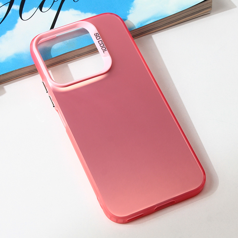 Zastitna maska (futrola) providna - Huawei Honor X8b/Honor X8c roze