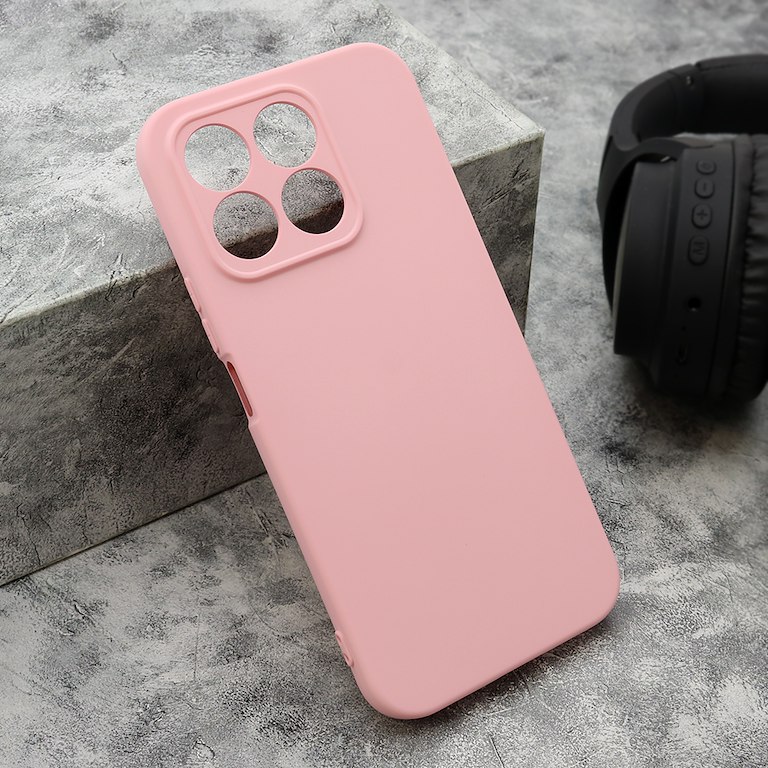 Zastitna maska (futrola) VELVET TOUCH - Huawei Honor X8b roze (MS)