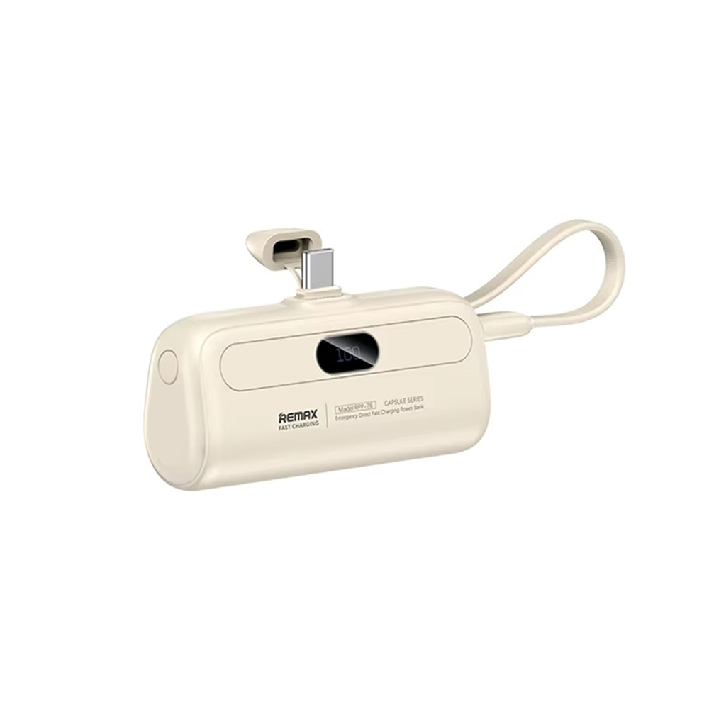 Univerzalna Back Up Baterija REMAX RPP-76 fast charging Type-C 5000mAh beli (white) (MS)