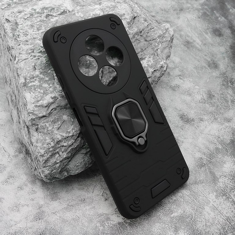 Zastitna maska (futrola) Square ring - Xiaomi Redmi 14C crna (MS)