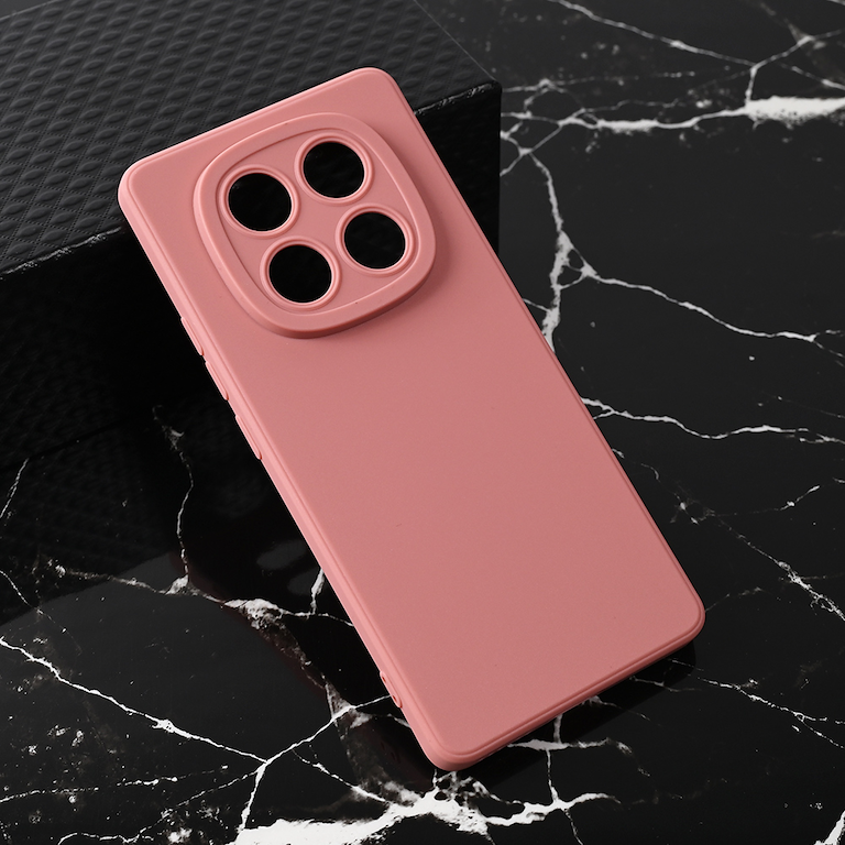Zastitna maska (futrola) Teracell Giulietta - Xiaomi Redmi Note 14 Pro 4G mat tamno roze