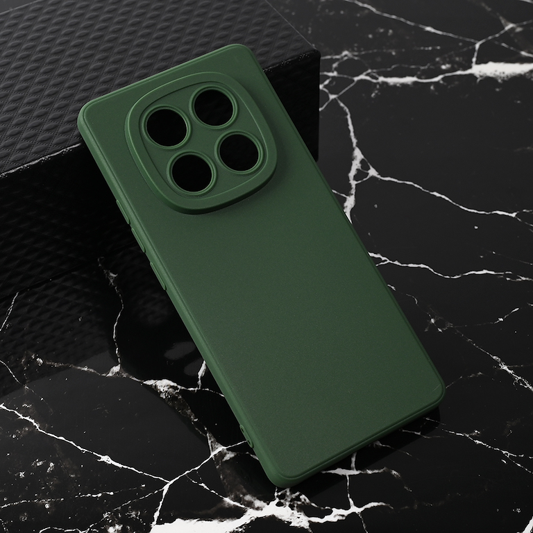 Zastitna maska (futrola) Teracell Giulietta - Xiaomi Redmi Note 14 Pro 4G mat zelena