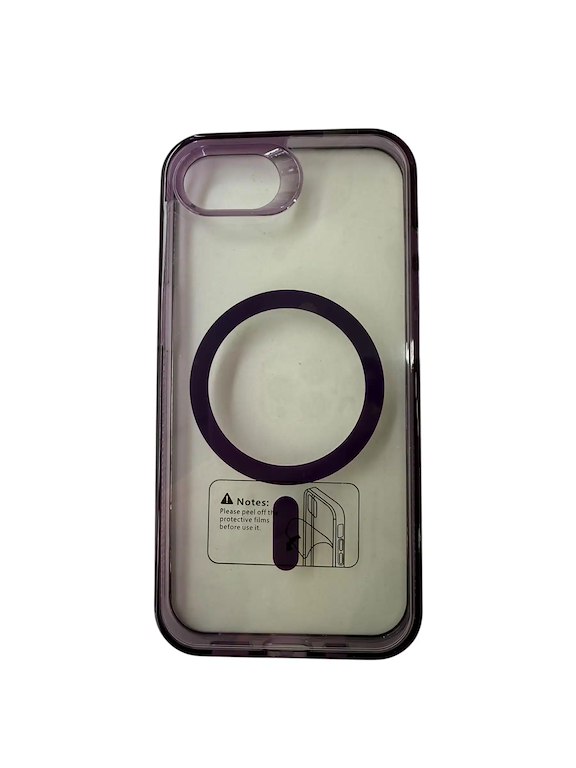 Maska Frame Color Magsafe za iPhone 16e/SE 4 ljubicasta