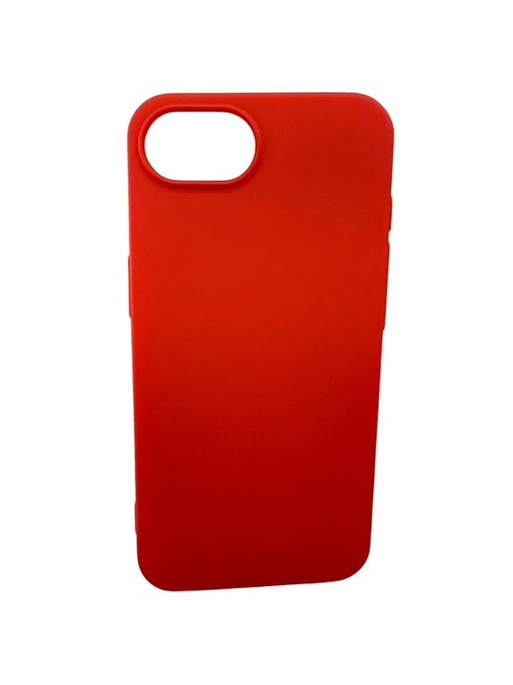 Maska Thin color za iPhone 16e/SE 4 crvena