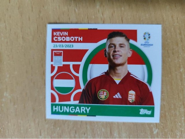 EURO 2024 sličica HUN 19