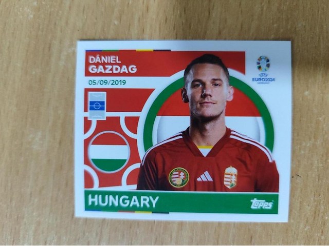 EURO 2024 sličica HUN 14