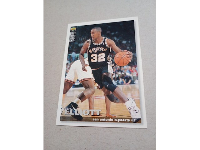 Kartica nba upper deck 1995/96 sean elliott br.252