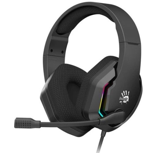 A4-G260P BLACK A4Tech Bloody gejmerske slusalice sa mikrofonom, 50mm/16ohm, USB za RGB, 3,5mm