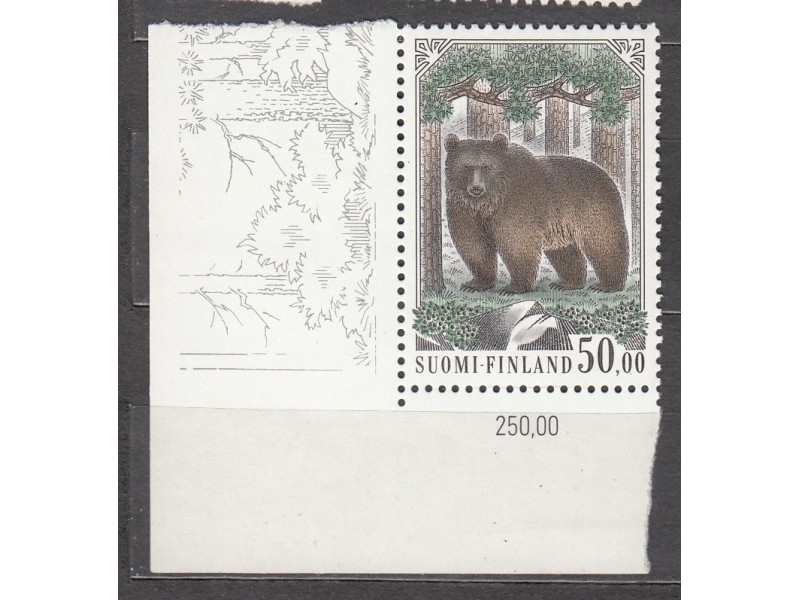 (rbf269) finska cista marka 1989 god