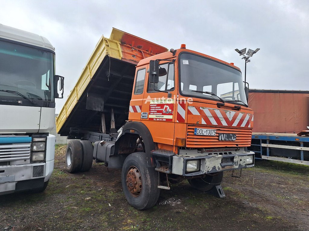 IVECO Magirus 180-34 (BIG AXLE / STEEL SUSP./ V8) kiper