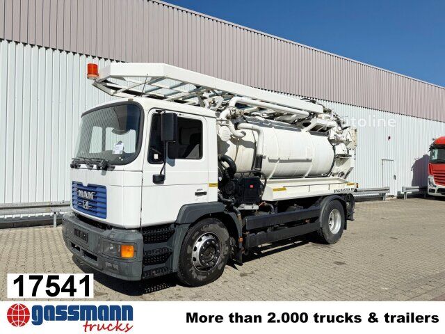 MAN TGM 18.284 BL, Assmann Saug- und Spülwagen 9m³ autofekalac